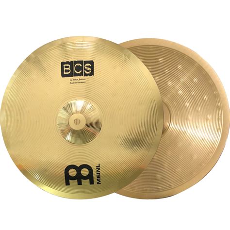 Paquete De Platillos Meinl Bcs 14 16 18 20 Pulgadas – Musicales Doris