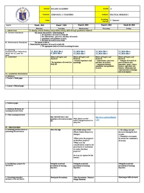 Dll For Practical Research Download Free Pdf Learning Qualitative