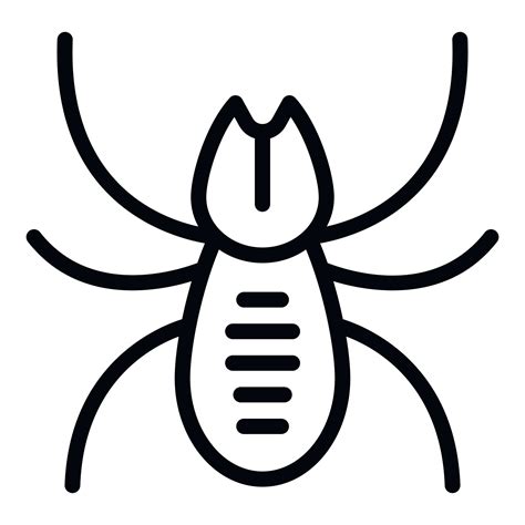 Bug Insect Icon Outline Style 15265852 Vector Art At Vecteezy