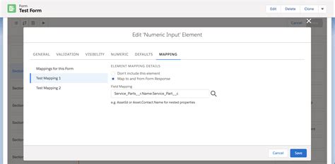 Mapping An Element With The Mapping Lookup Tool Deprecated Smart Forms Portal