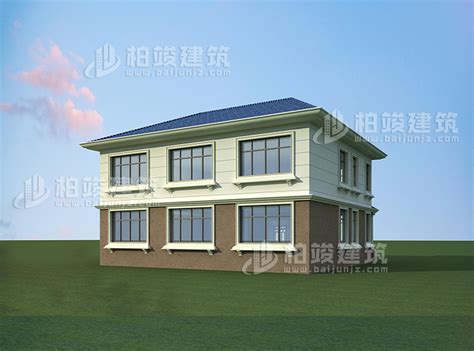 二层简欧别墅设计图纸BZ2655 简欧风格设计图 柏竣建筑
