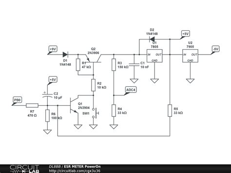 Esr Tester Circuit Diagram Wiring Diagram