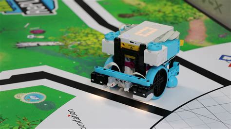 10 runs backward align to a line with two color sensors fllcasts