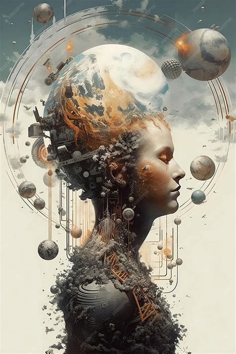 Premium Ai Image Pure Consciousness Concept Ai Generative