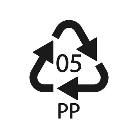 Plastic Recycle Symbol Pp 5 Vector Icon 4922136 Vector Art At Vecteezy