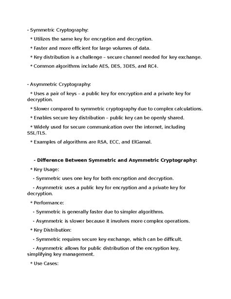 Cryptography Encryption Hash Function Symmetric Cryptography Utilizes The Same Key For