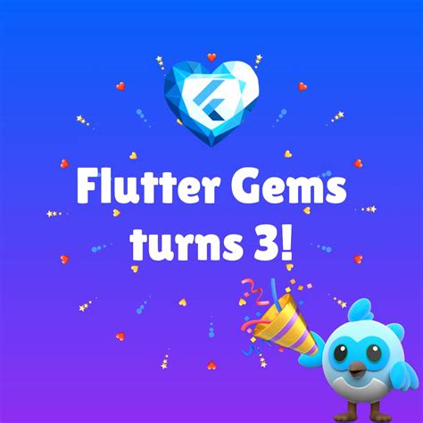 Flutter Gems Turns 3 — We Now Have 5500 Dart And Flutter Packages Neatly Categorized In 175