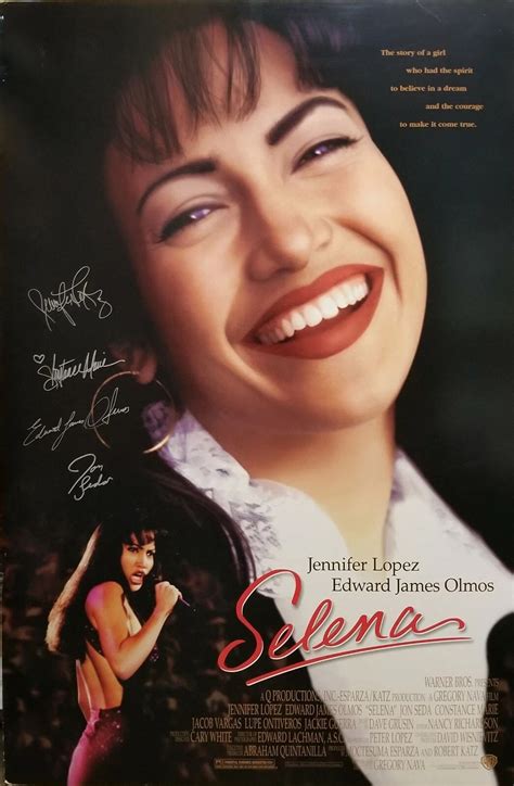 Jennifer Lopez Jlo 8x11 Signed Photo Autograph Selena Quintanilla Movie