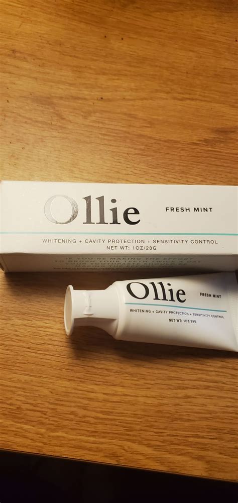 Ollie Toothpaste Sample Box