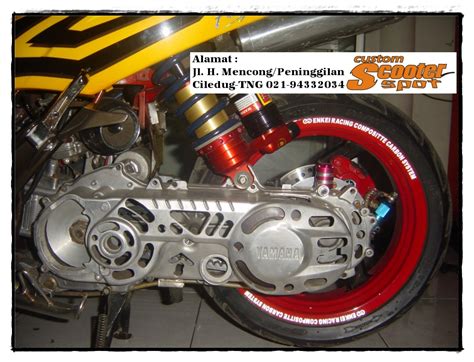 Gambar Motor Modifikasi Gambar Modifikasi Motor Matic