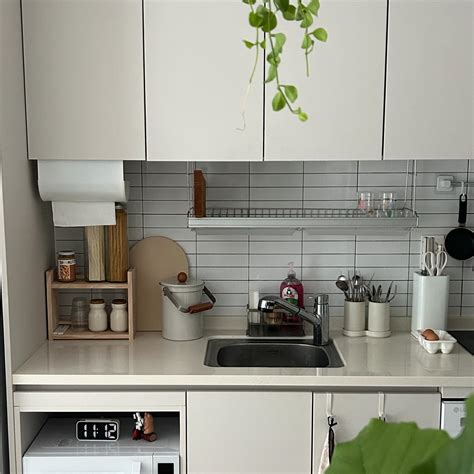 밍지의방 원룸 자취생 연휴를 맞아 주방 대청소를 해보았습니다 🫧 원룸인테리어 원룸꾸미기 주방인테리어 주방꾸미기 주방정리 Instagram