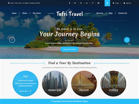 Best WordPress Travel Theme Themes Eye