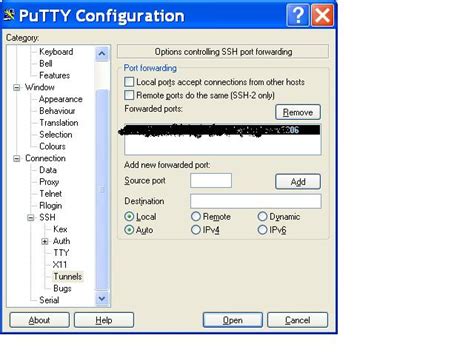 Remotely Administration Of Mysql Databases Via Ssh Tunnel Using Putty