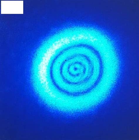 The Far Field Diffraction Rings Patterns Observed At Input Laser Power