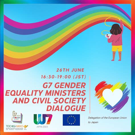 Women On Twitter G Gender Equality Ministers And Civil Society Dialogue Is Hosted By The W