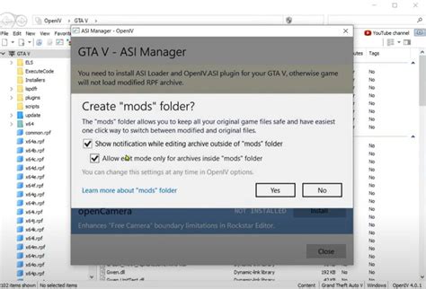 How To Use OpenIV To Create Mods Folder Activate Edit Mode