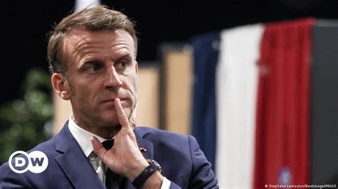 Frances Macron Dissolves Parliament Calls New Elections Dw 06092024