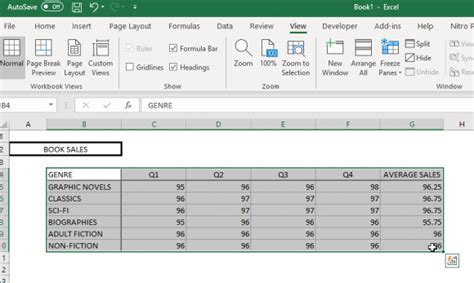 Where Is Quick Analysis Button In Excel Lopinno