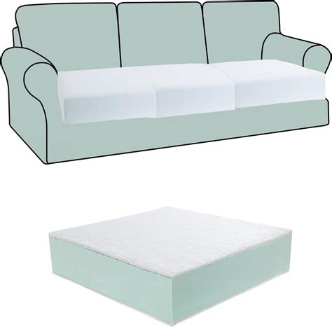 Hombys Couch Cushion Replacement Wrapped With Polyester