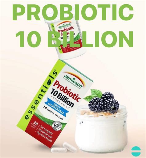 Jamieson 💪 Jamieson Probiotic 💪 Jamieson пробиотик нь хүний хоол боловсруулах болон дархлааны