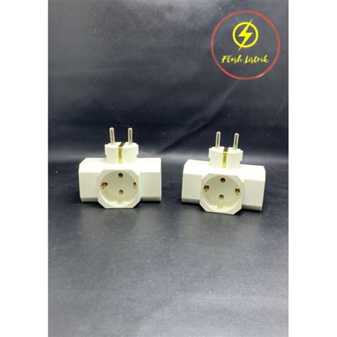 Jual Broco Steker T Arde Broco Cabang Colokan Lubang Broco Shopee Indonesia