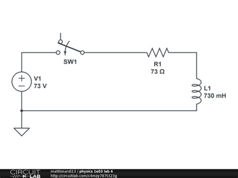 Lab 4 Physics 1e03 CircuitLab Lab 4 Physics 1e03 CircuitLab
