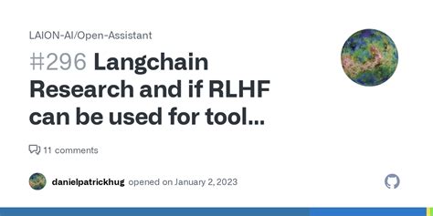 Langchain Research And If Rlhf Can Be Used For Tool Selection And Composition · Issue 296