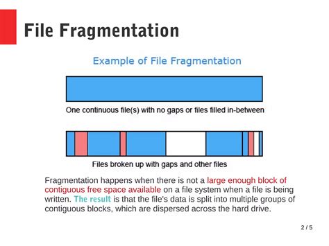 File Fragmentation Ppt