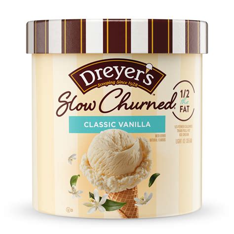 Classic Vanilla Light Ice Cream Edys® Slow Churned®