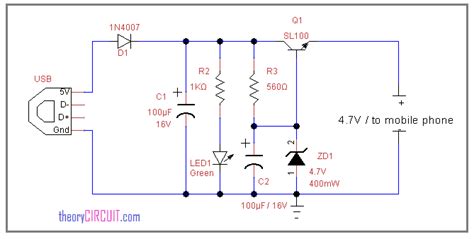 Usb Circuit Diagram Circuit Diagram
