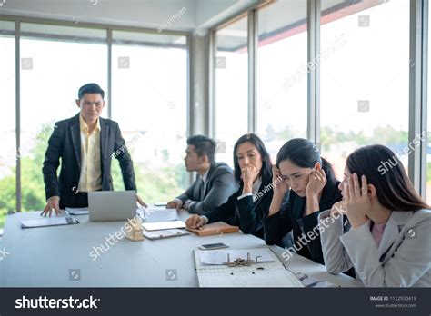 Group Business People Meeting Table Modern Stock Photo Shutterstock