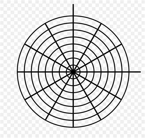 Polar Coordinate System Graph Paper Graph Of A Function Chart Png