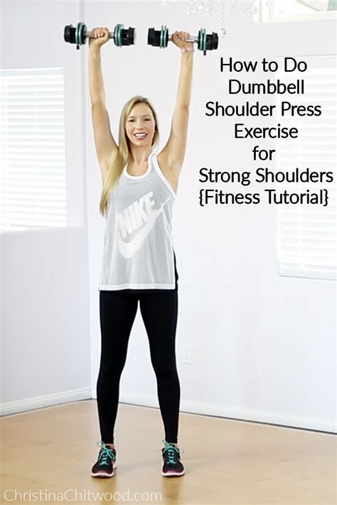 How To Do Dumbbell Shoulder Press Exercise For Strong Shoulders