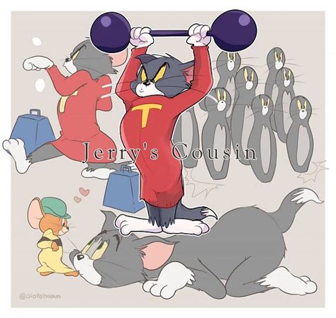 Tom And Jerry Drawn Feet At Ann Luongo Blog