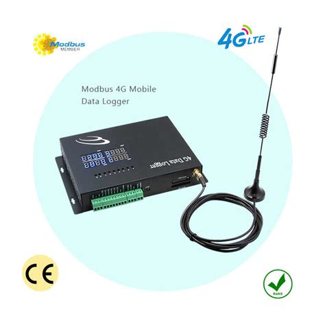Lorawan Multipoint Modbus 4g Data Logger Pump Level Sensor Power And