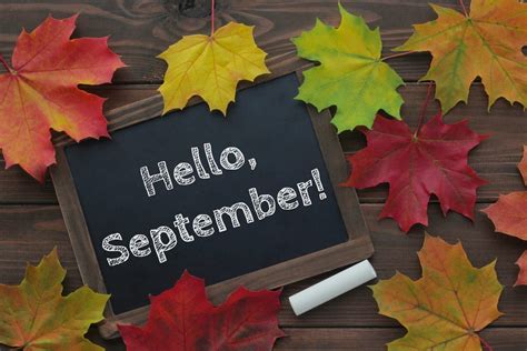 September Lets Celebrate The Month Of New Beginnings