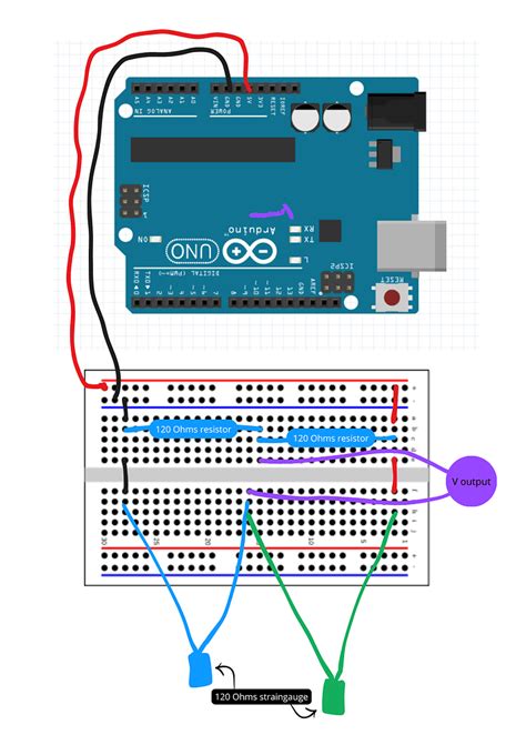 Voltage Measurement With Strain Gauge And Arduino Uno General
