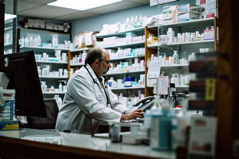 Pharmacist Pharmacy Adult Electronics Premium Photo Rawpixel