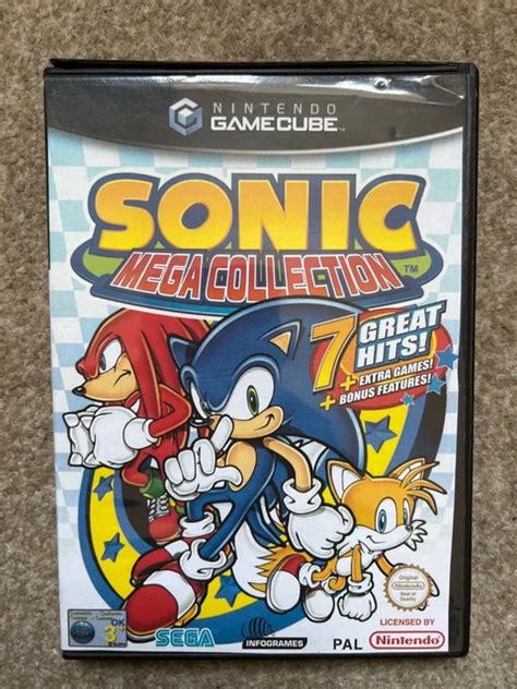 Sonic Mega Collection Sega Nintendo Gamecube Game Uk Pal Tested And Working £1393 Picclick Uk