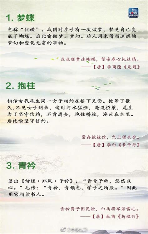 古詩文中的這27個典故 你知道幾個 每日頭條