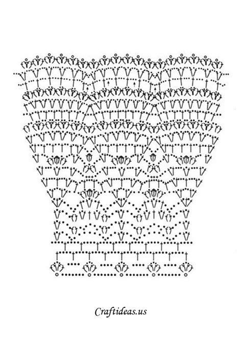 Юбочка крючком схема 86 фото