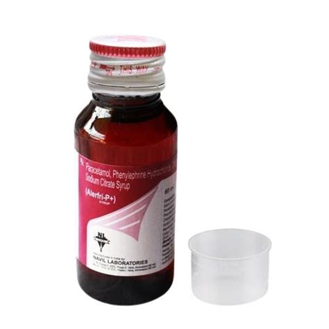 Alerfri P Syp 60ml Relief For Allergy And Cold Navil