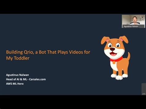 Ndc Conferences Talk Building Qrio A Bot That Plays Videos For My