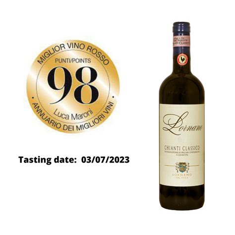 Chianti Classico 2020 98 Luca Maroni Fattoria Lornano