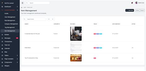 Volt Pro Laravel Admin Dashboard The Full Stack Swiss Army Knife