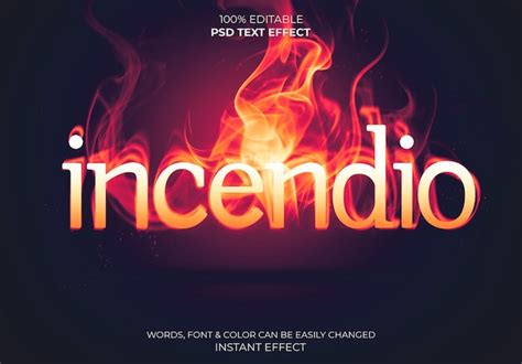 Эффект редактируемого написания текста Бесплатно Psd Файл