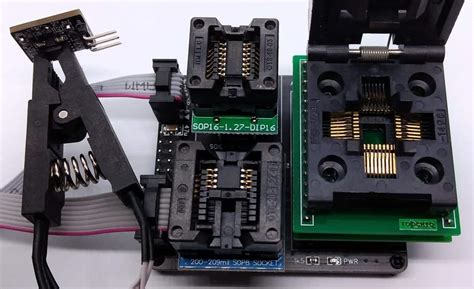 Avr Programmer Smd Zif Adapter Maxi Soic 8 Soic 14 Tqfp 32 Xtronic
