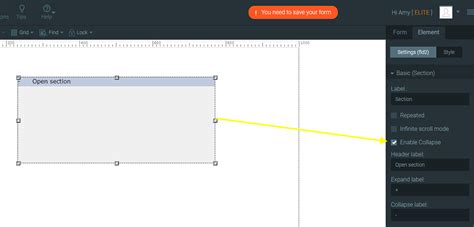 Can I Set The Header Text Of The Collapsible Section Dynamically From Salesforce