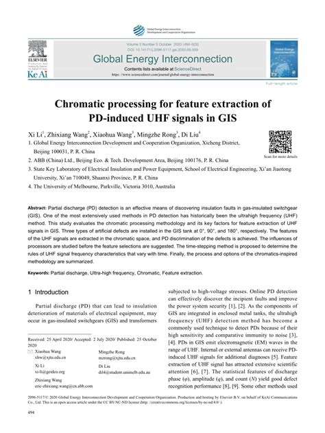 Pdf Chromatic Processing For Feature Extraction Of Pd Induced Uhf
