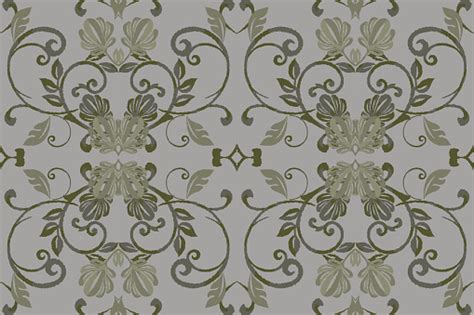 복고풍 월페이퍼를 위한 꽃무늬 빈티지 이음매 없는 패턴 매혹적인 빈티지 꽃 예술과 공예 운동에서 영감을 받았습니다 포장지 벽지 직물 및 패션 의류 디자인 이카트 패턴 0명에